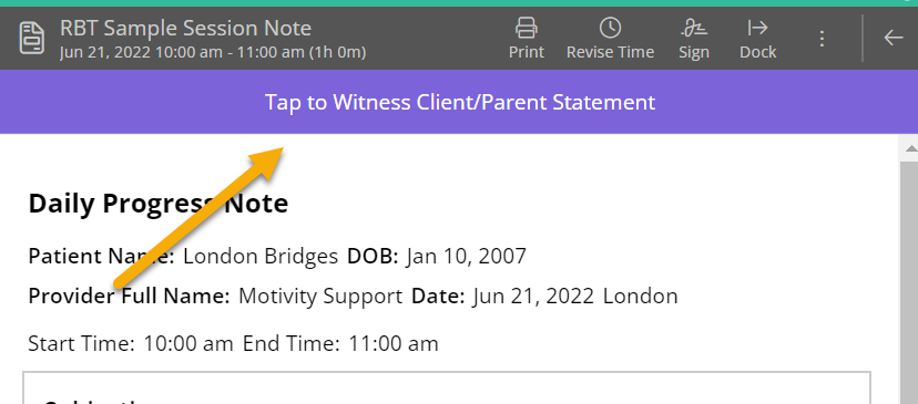 Create Learner Session Note